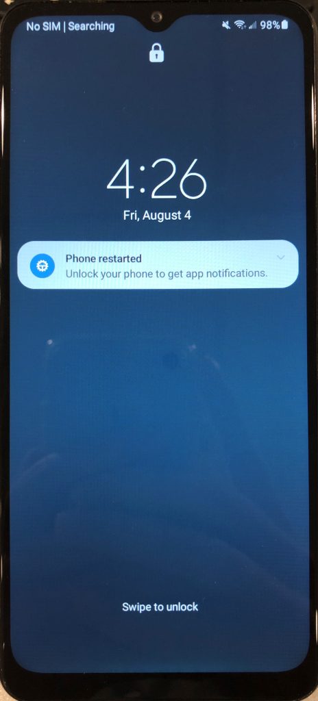BFU and AFU Lock States – Blog | DigForCE Lab